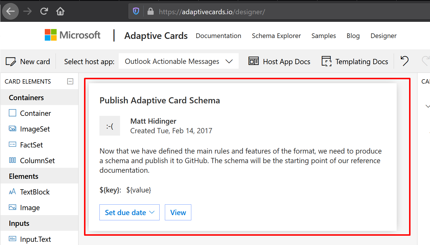 Adaptive Cards For Outlook Actionable Messages Using Power Automate