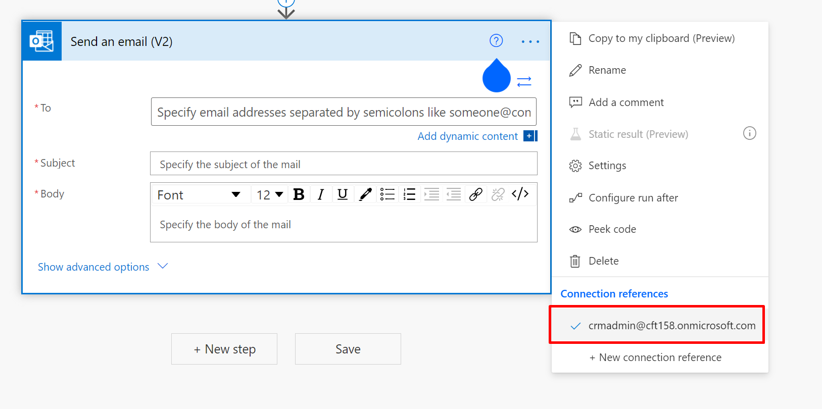 Office 365 Outlook Connector In Cloud Flows Showing Invalid Connection Error Power Automate